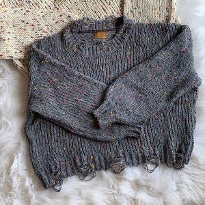 POL | Sweaters | Pol Brand Distressed Sweater | Poshmark